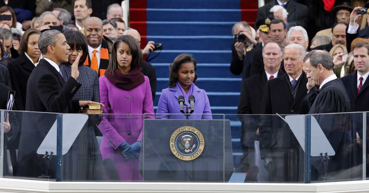 Obama svors in - se rapport från Washington! | Utrikes | Svenska Yle