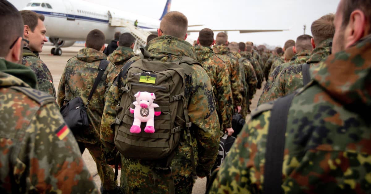 Den frivillige soldaten sover gott | Utrikes | Svenska Yle