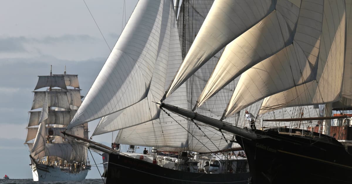 Tall Ships Races lockar rekordmånga stora segelfartyg till Helsingfors ...