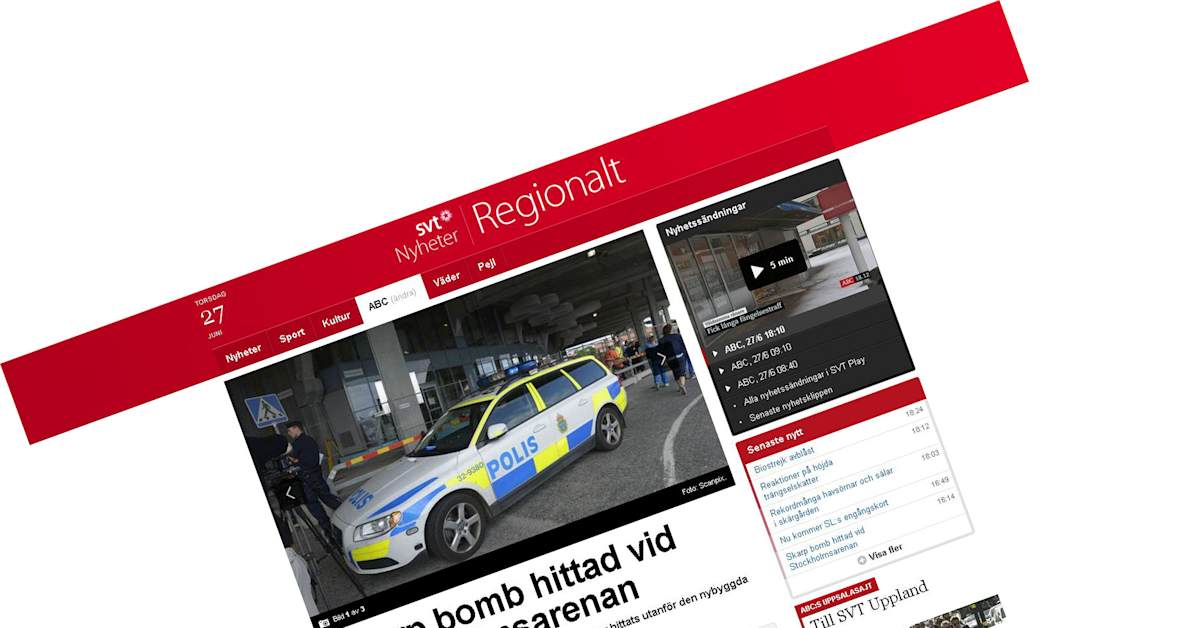 Bombhot i Stockholm | Utrikes | Svenska Yle