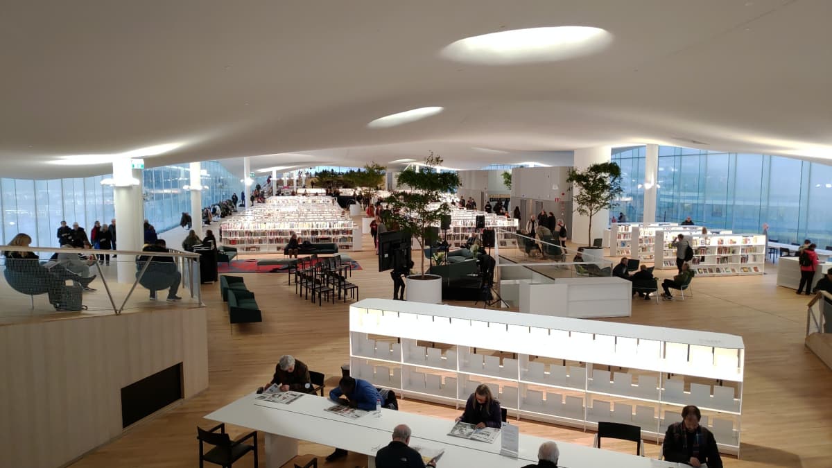 Finland's flagship library Oodi opens to the public in Helsinki | News ...