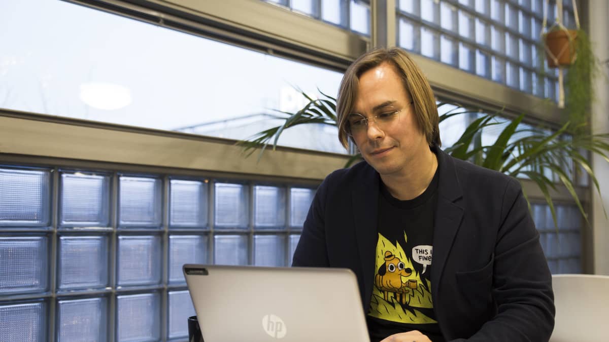 Mitä useammin tulevaisuudentutkija Mikko Dufva hätkähtää, sitä paremmin hän tekee työnsä ...