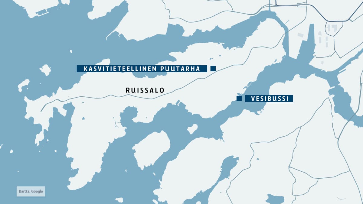 Ruisrockista tuttu Ruissalo liikennekaaoksessa – saaren tunnetuin ...