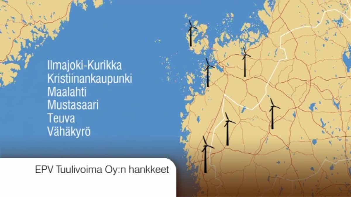 Tuulivoima tunkee sisämaahan | Yle Uutiset