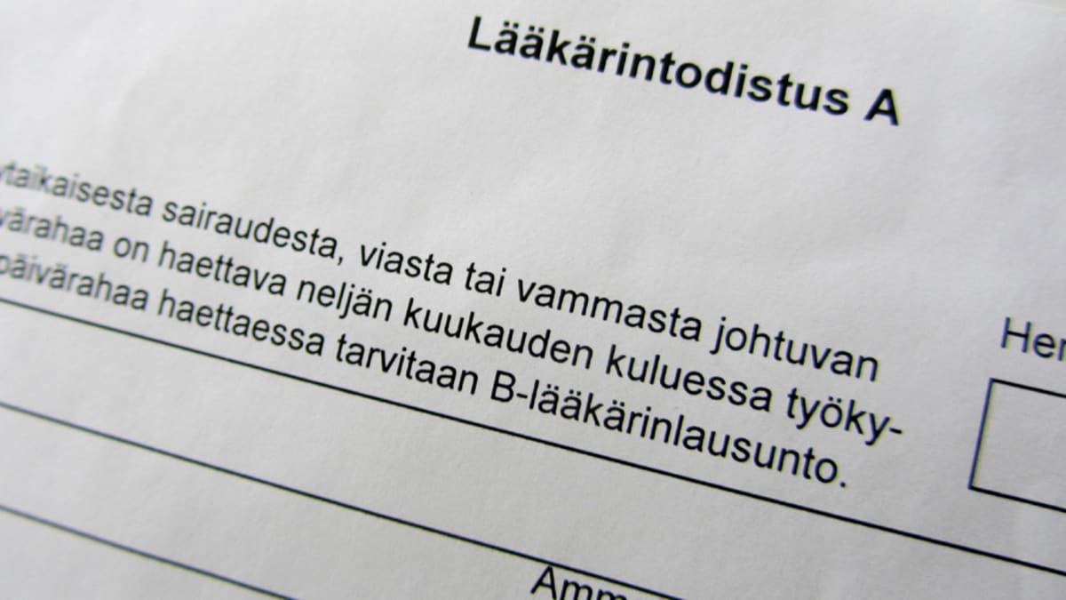 Sairauslomalla saa tulla töihin | Yle Uutiset