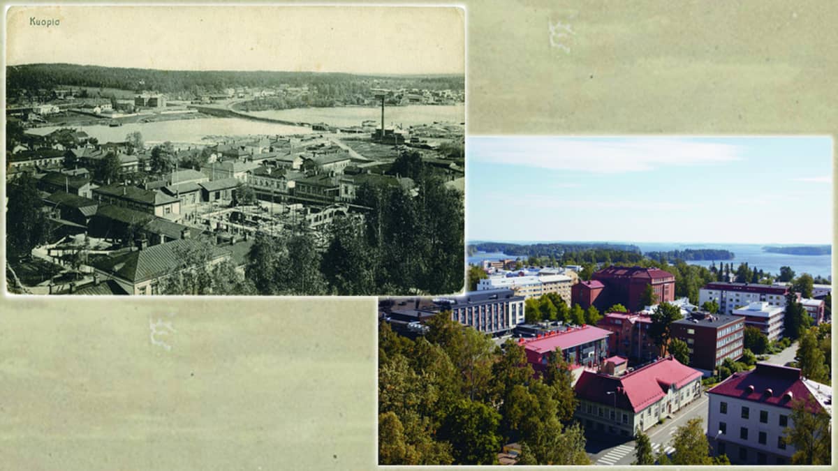 Postikortit lennättävät aikamatkalle Kuopioon | Yle Uutiset