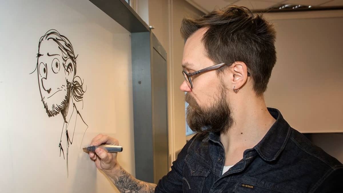 Sarjakuva-Finlandia -ehdokas JP Ahonen: En nauti piirtämisestä vaan ...