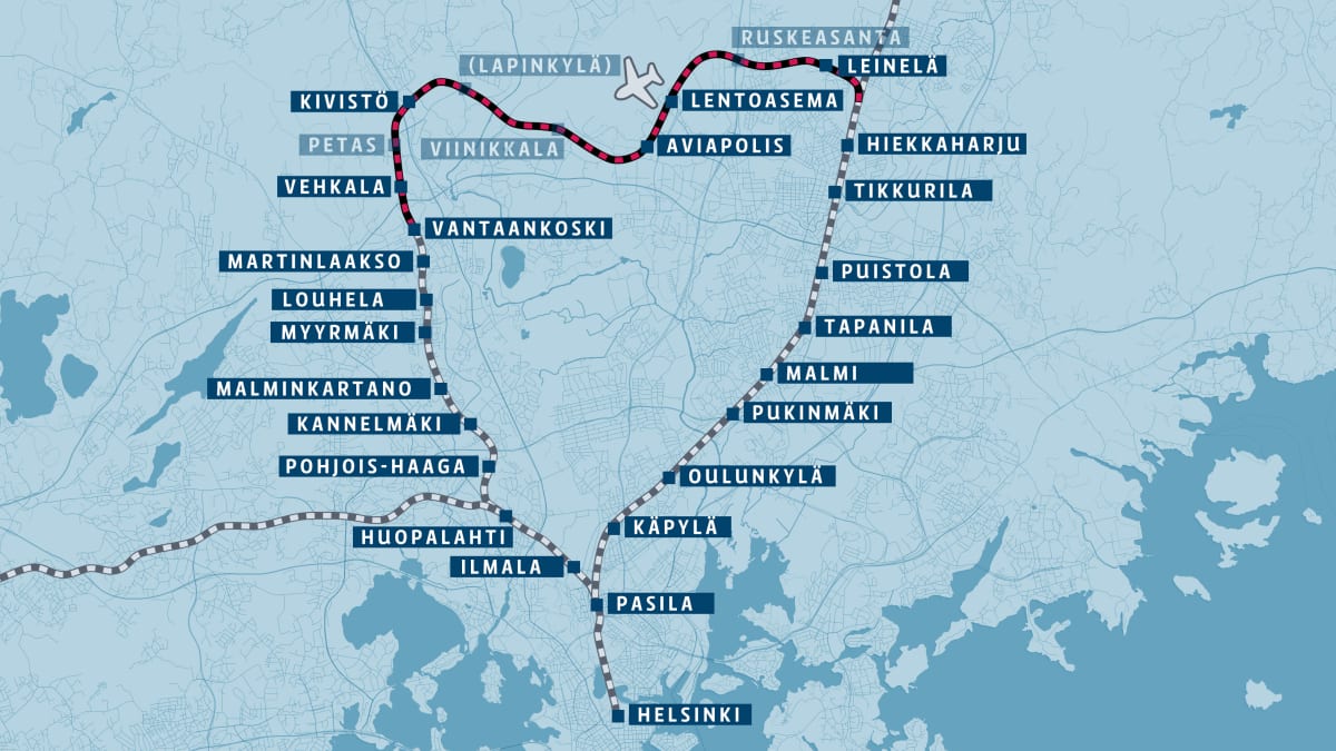 Myyrmäen asema on nyt Suomen suurin katutaideteos – Kehäradan vanhat ...