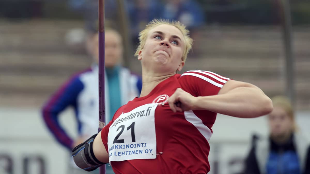 Sanni Utriainen heittää keihäskarsintojen A-ryhmässä | Yle Urheilu