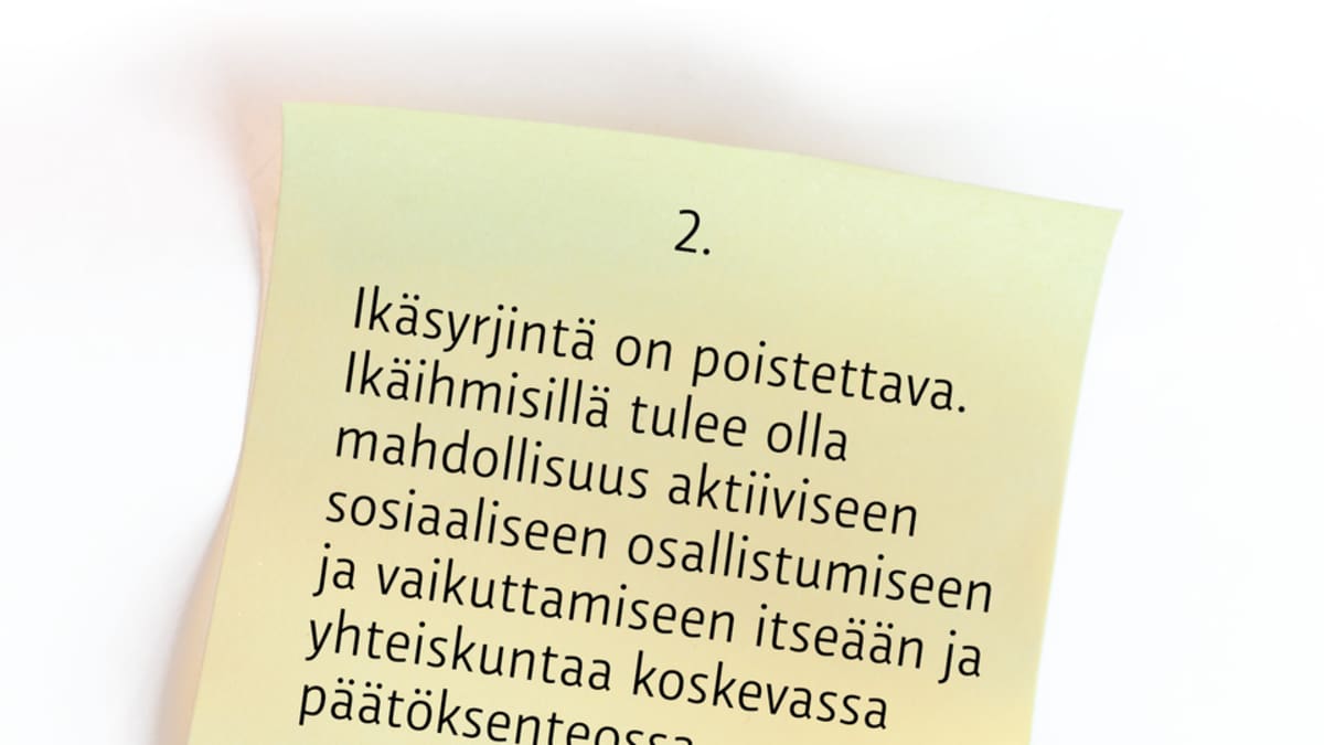 Näkökulma: Vanhuspuhe saa minut tuntemaan itseni yhä tyhmemmäksi – mikä ...