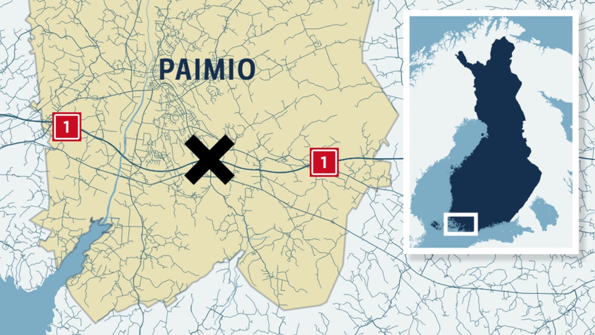 Vakava loukkaantuminen ulosajossa Paimiossa | Yle Uutiset