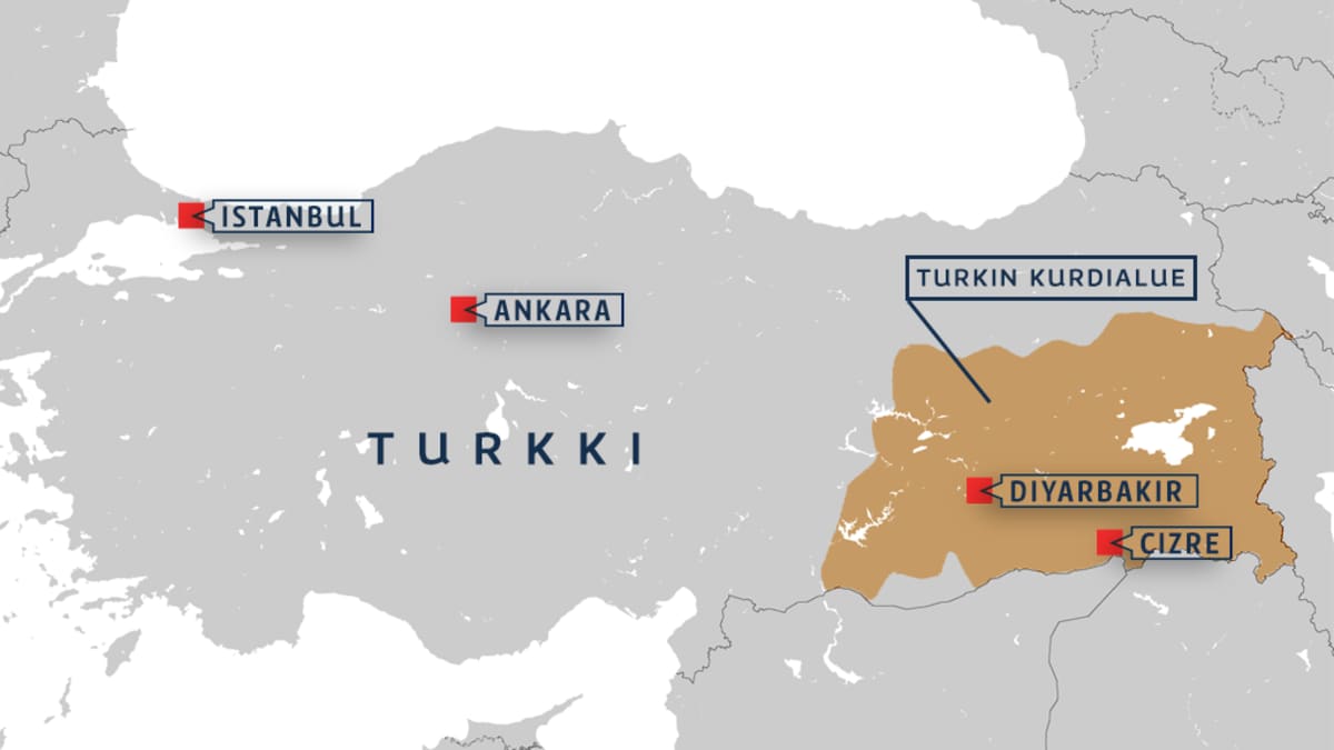 Järjestö: Kaakkois-Turkin väkivaltaisuuksissa kuollut 162 siviiliä ...