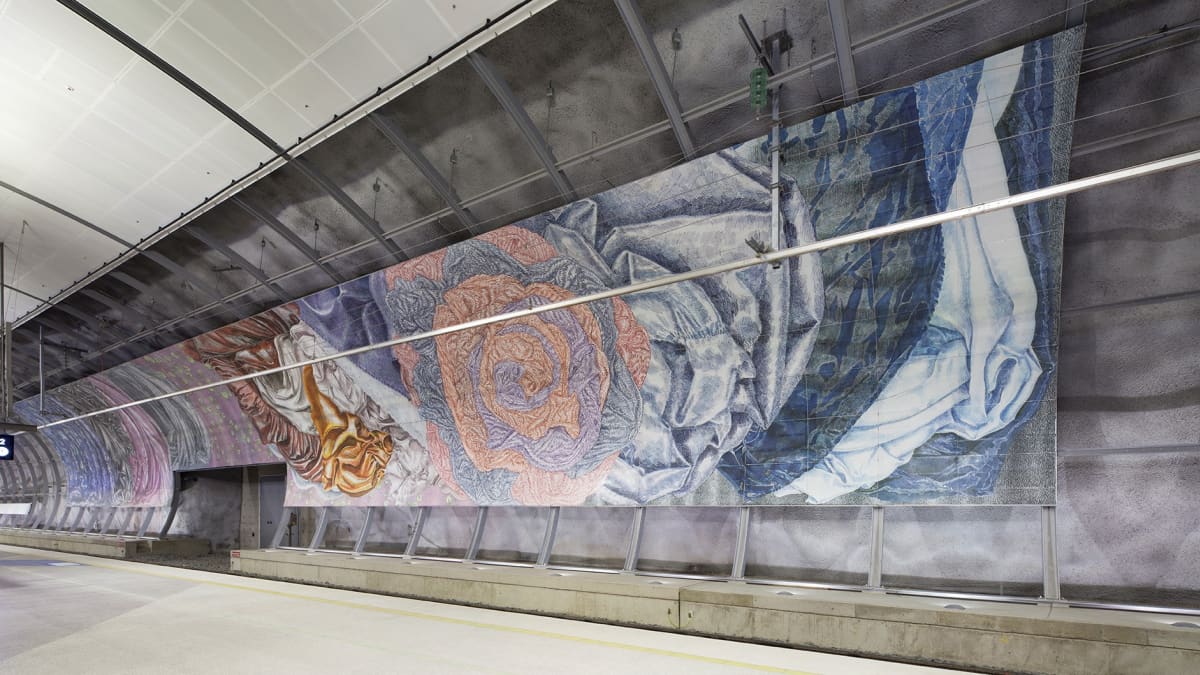 Kehäradan taide valittiin vuoden 2015 ympäristötaidekohteeksi | Yle Uutiset