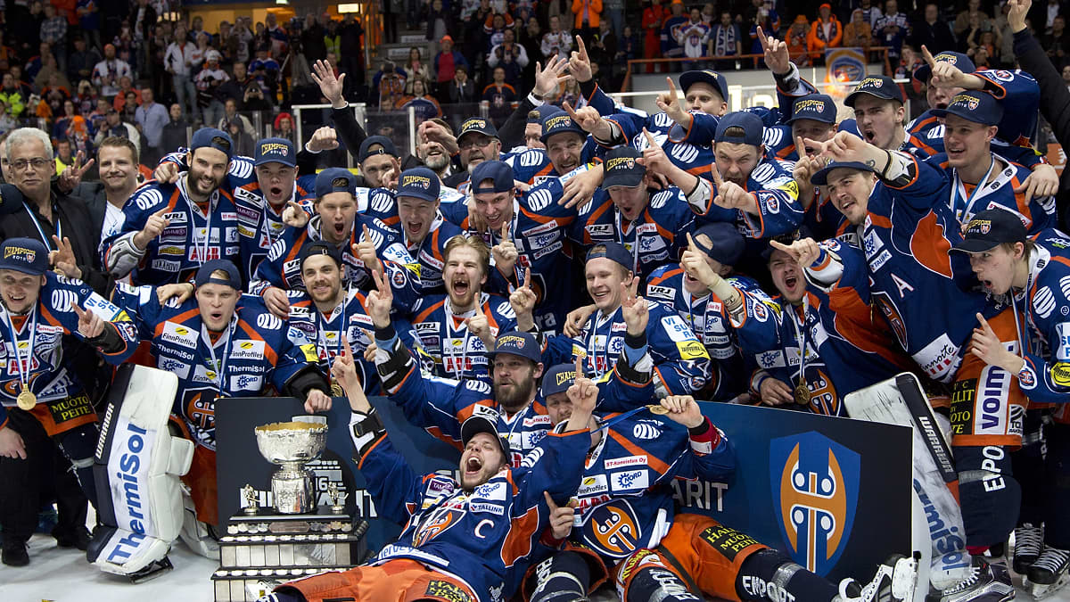Ei enää hopeaa! Tappara on Suomen mestari | Yle Urheilu